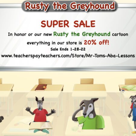 Featured Product: Ask For Help – Behavior Story - Rusty the Greyhound ...