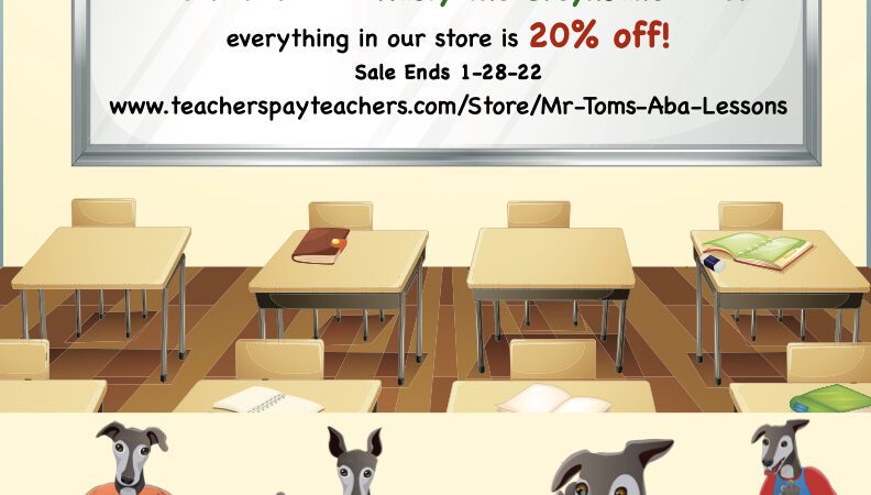 Rusty the Greyhound – ABA Behavior Lessons