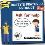 Featured Product: Ask For Help – Behavior Story - Rusty the Greyhound ...