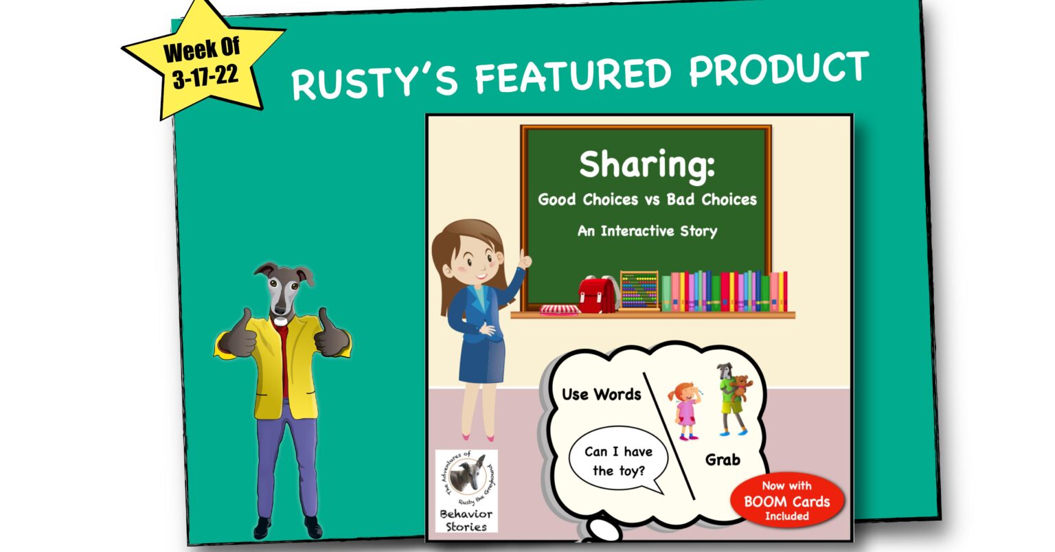 Featured Product: Sharing An Interactive Story - Rusty the Greyhound ...
