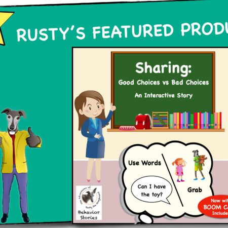 New Products! - Rusty the Greyhound, PBIS, ABA, Stories