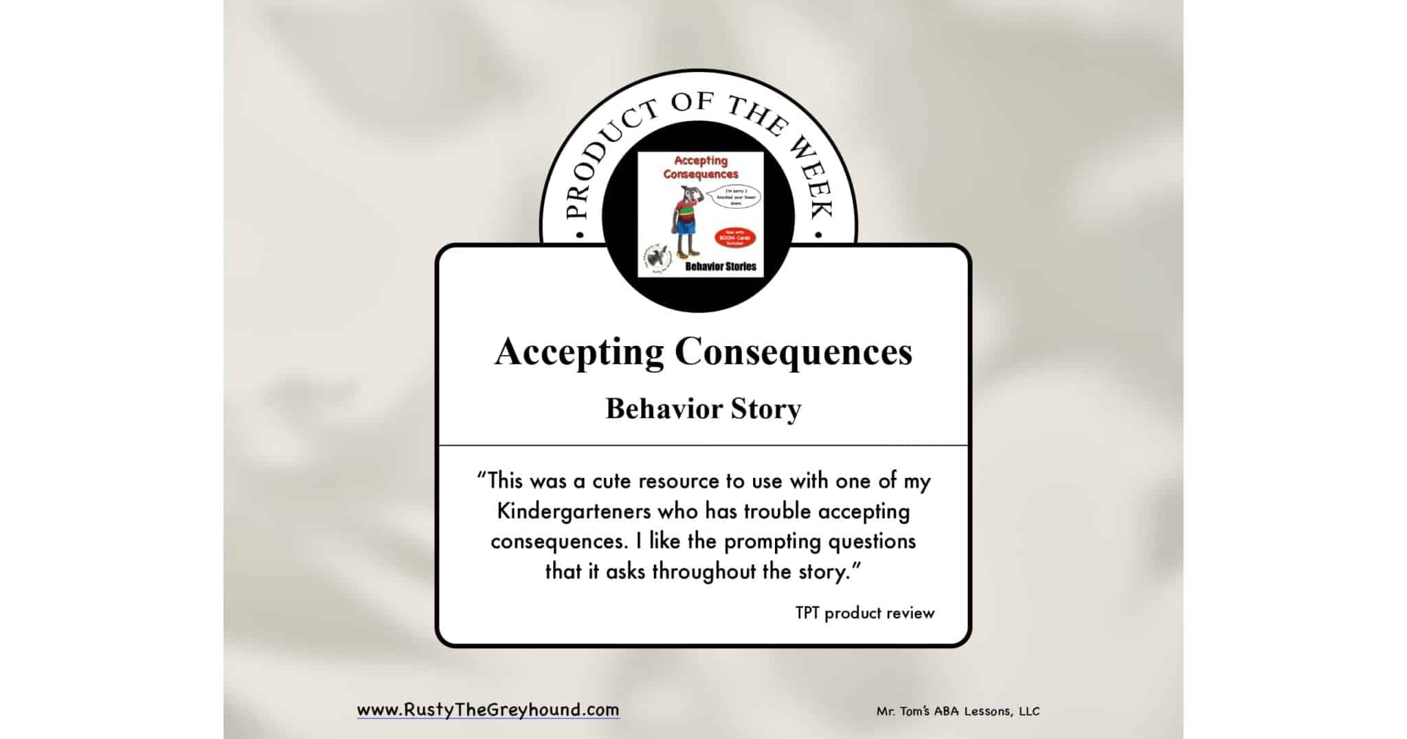 Rusty’s Emotional Story: Learning to Accept Consequences and Make ...